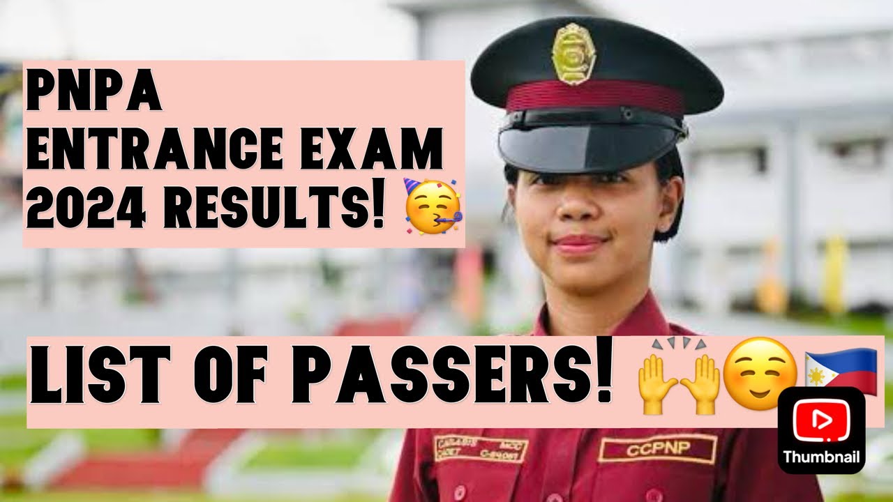 PNPACAT Passers 2024 (PNPA Entrance Exam passers) - YouTube