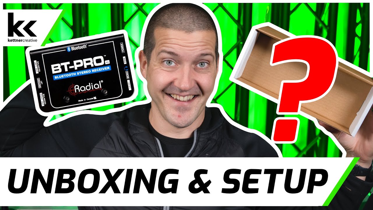 Radial BT-Pro V2 Bluetooth | Unboxing & Setup - YouTube