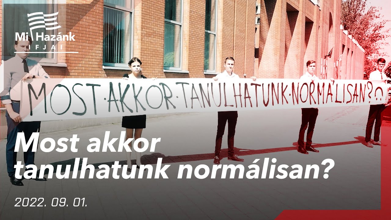 Most akkor tanulhatunk normálisan? - YouTube