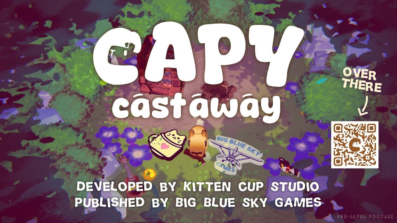 Capy Castaway - Announce Trailer - YouTube