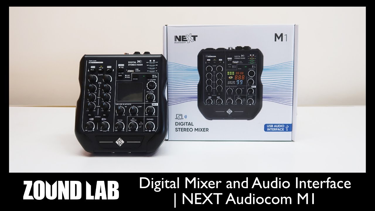 ZOUNDLAB REVIEW EP.7 | NEXT AUDIOCOM M1 สุดยอด Digital Mixer ตัวจิ๋วที่ ...