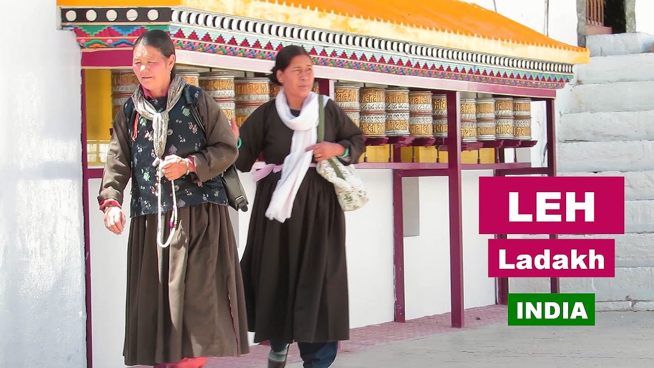 🇮🇳 Leh in Ladakh, India. Ancient silk road town. - YouTube