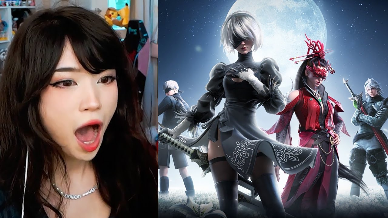 Emiru Plays NARAKA BLADEPOINT Update: NIER Crossover Event - YouTube