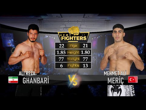 ARMY OF FIGHTERS 3 | Ali Reza GHANBARİ vs Mehmet Ali MERİÇ