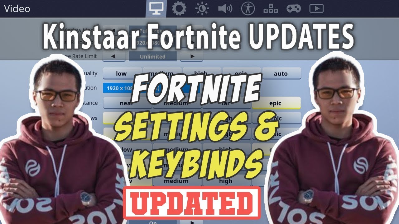 Kinstaar Fortnite Settings and Keybinds ( UPDATED May 2019 ) - YouTube