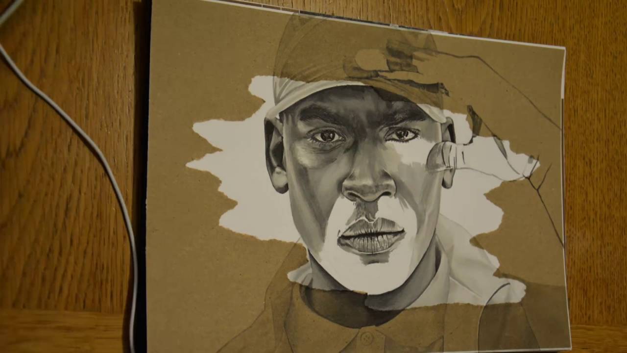 Skepta Portrait Drawing with Marker pens - Art Timelapse - YouTube