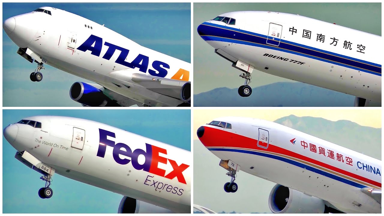 7 CARGO FLIGHTS DEPART LAX ON DECEMBER 6TH, 2019 - PLANE SPOTTING - YouTube