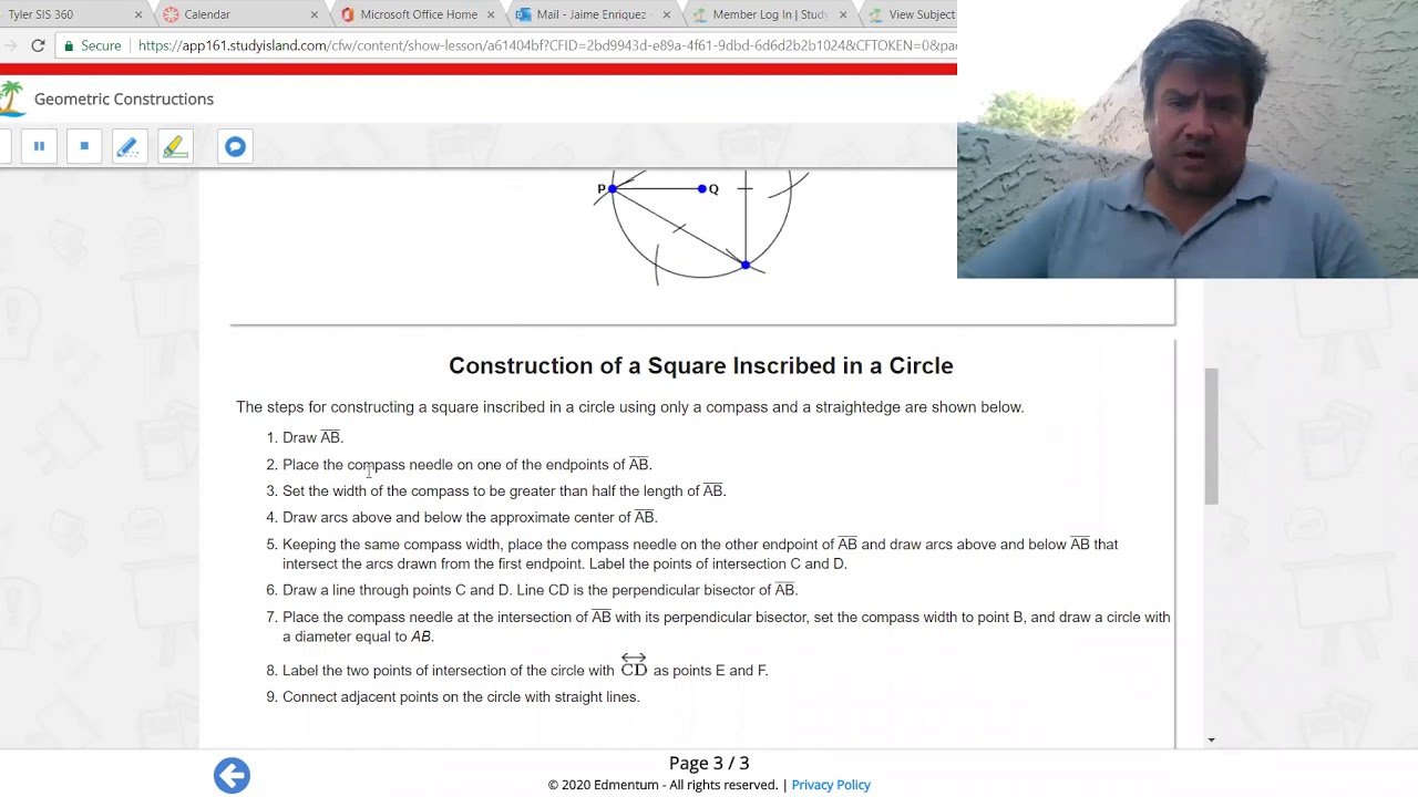 3d Geometric Constructions Part 3 - YouTube