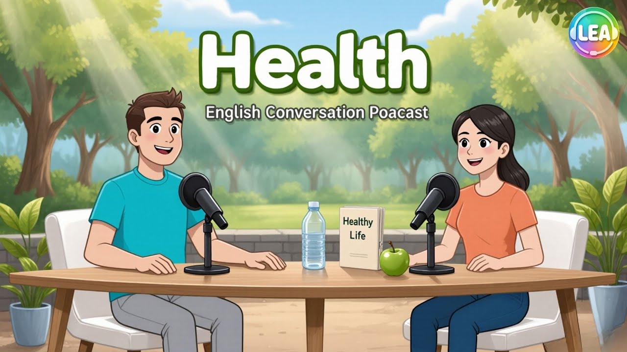 English Conversation Practice | Talking About Health and Body in ...