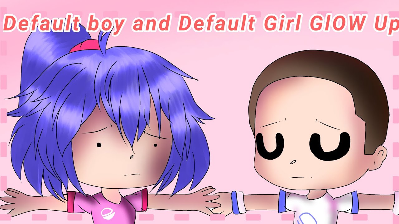 //Default boy and Default Girl GlOW Up// Gacha club 🌸 - YouTube