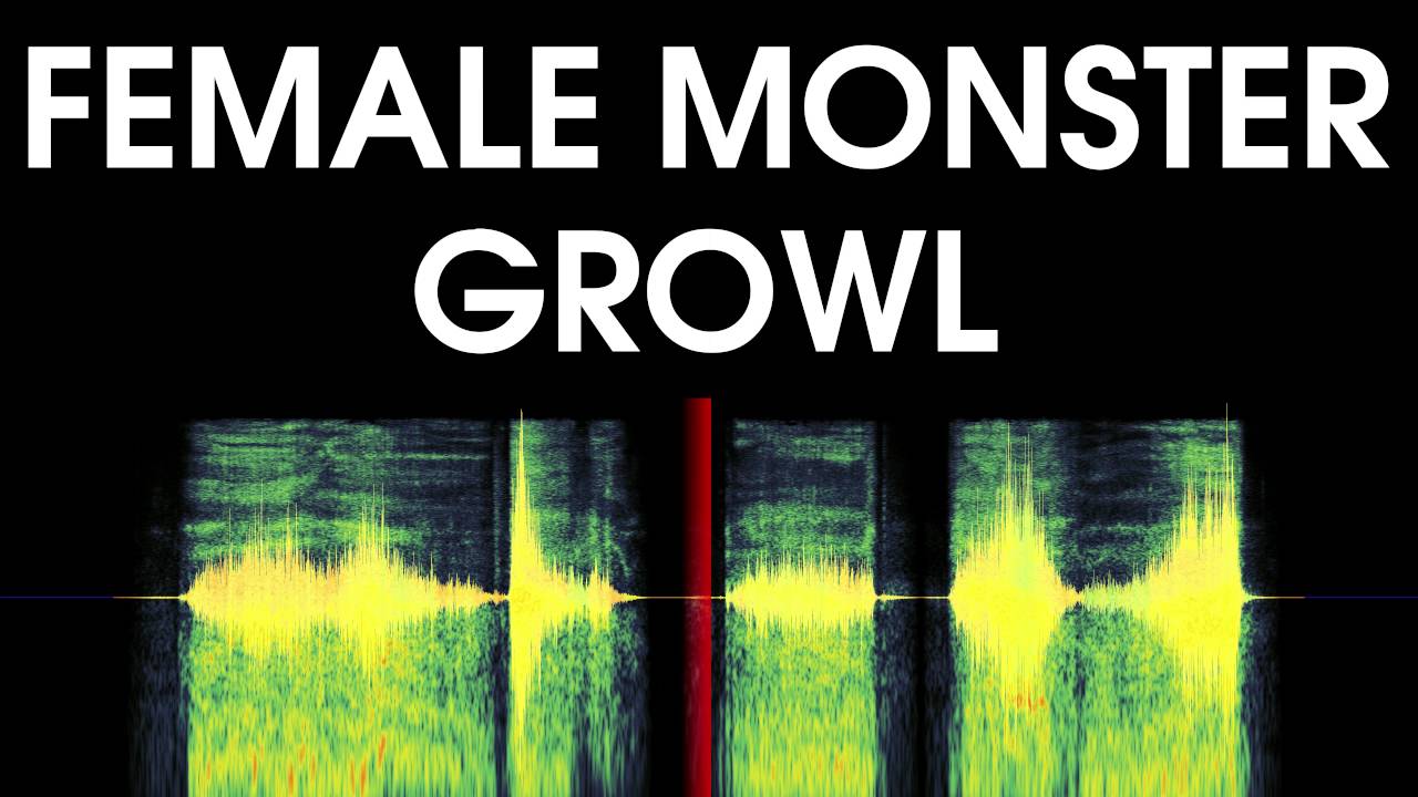 Female Monster Growl Sound Effects - YouTube