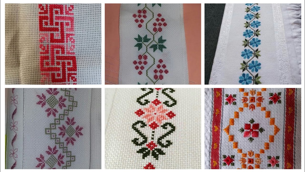 #1 Stunning & Elegant Cross stitch patterns/Charsuti Embroidery Design ...