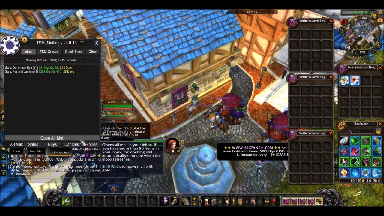 WoW Player Makes Gold and does 'World PVP' | Gold Cap Challenge Day 40 ...