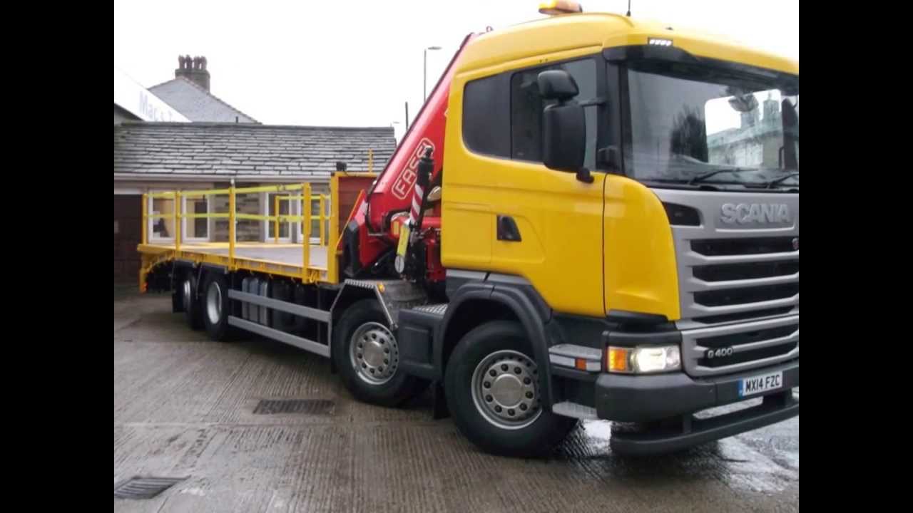 SCANIA FASSI CHEESE WEDGE - YouTube