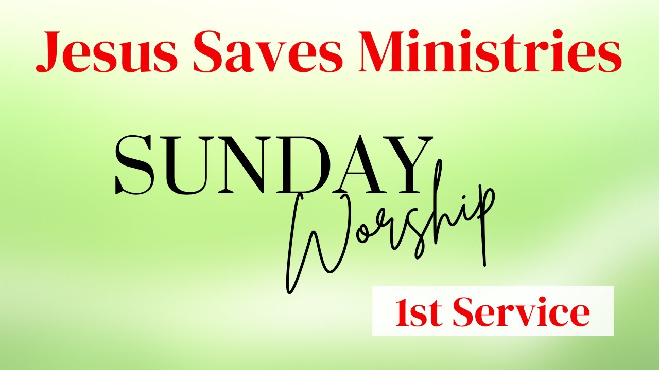 JSM Sunday Worship | 26th Nov 2023 | 1st Service - YouTube