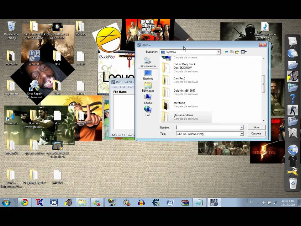 descargar skin selector y como instalar los skins :) - YouTube