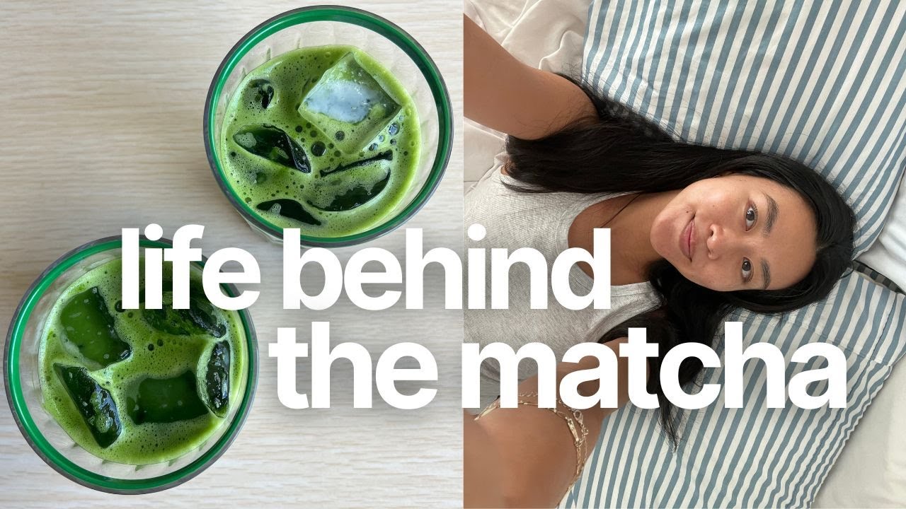 life behind the matcha - grocery hauls, try on haul, matcha run - YouTube