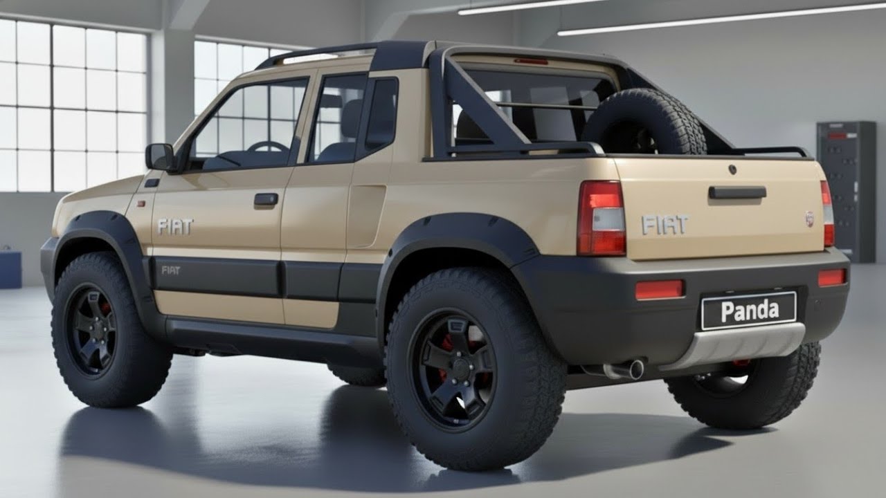 😱 Piccola ma INARRESTABILE! Fiat Panda 4x4 Pickup 2026 sconvolge tutti ...