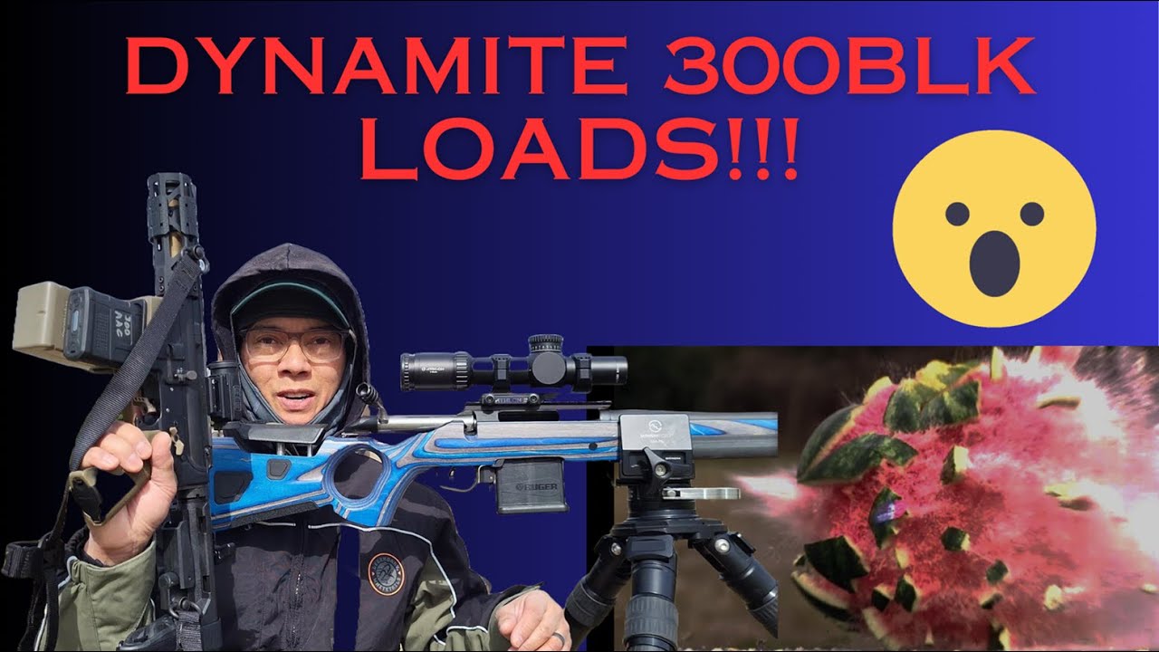 300BLK Dynamite Loads - YouTube