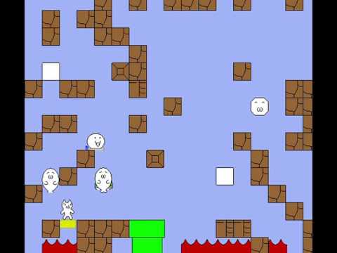 Syobon Action Random Mode Levels 5-8 (4-17-2017) - YouTube