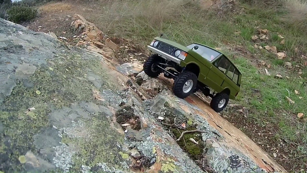 Jsscale RANGE ROVER Classic on Scx10 ii - YouTube