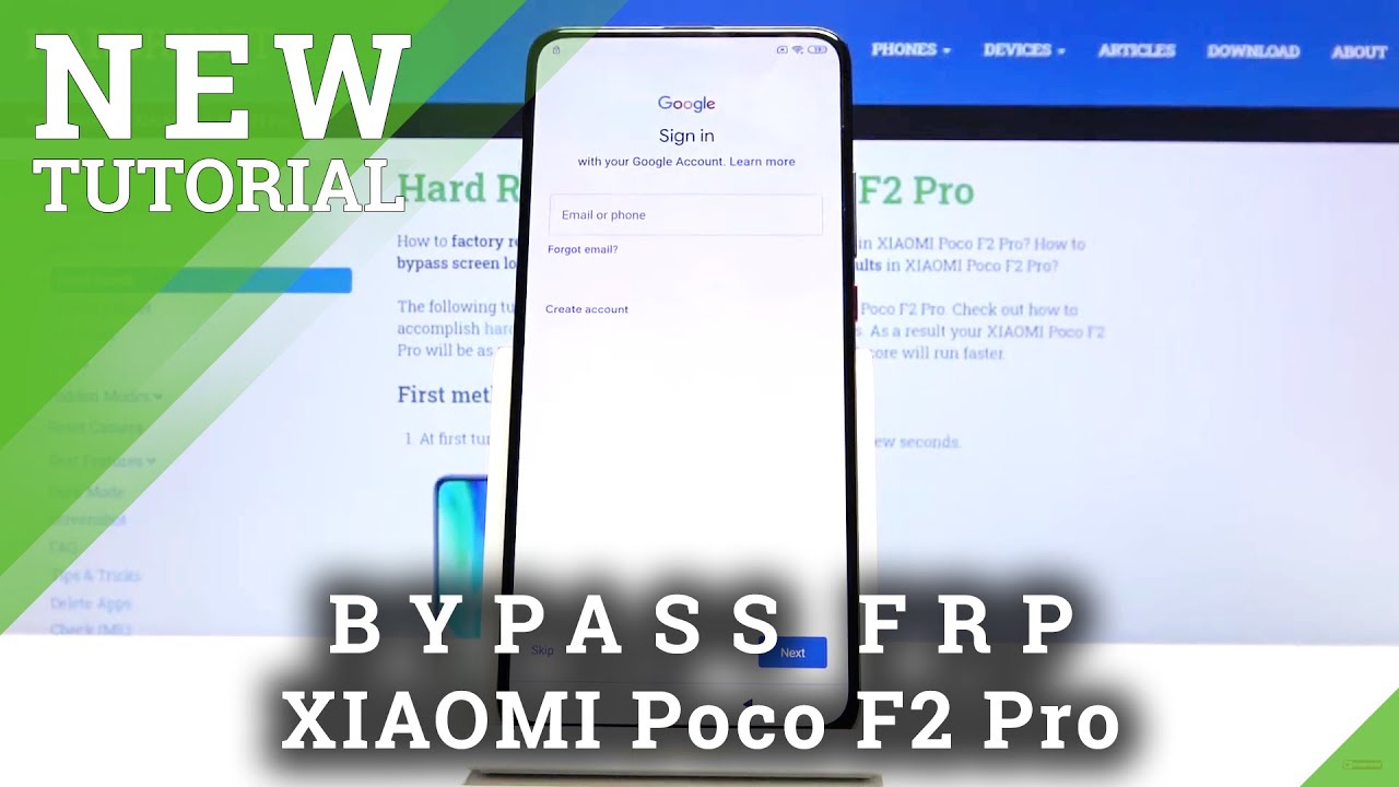 How to Bypass FRP in Xiaomi Poco F2 Pro - Remove Google Protection ...