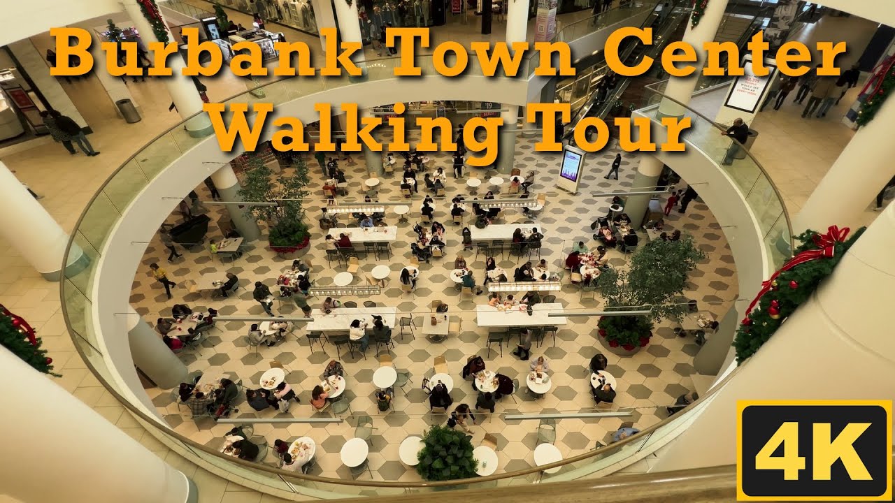 Burbank Town Center Walking Tour 2025 | Round1 Arcade | Downtown ...