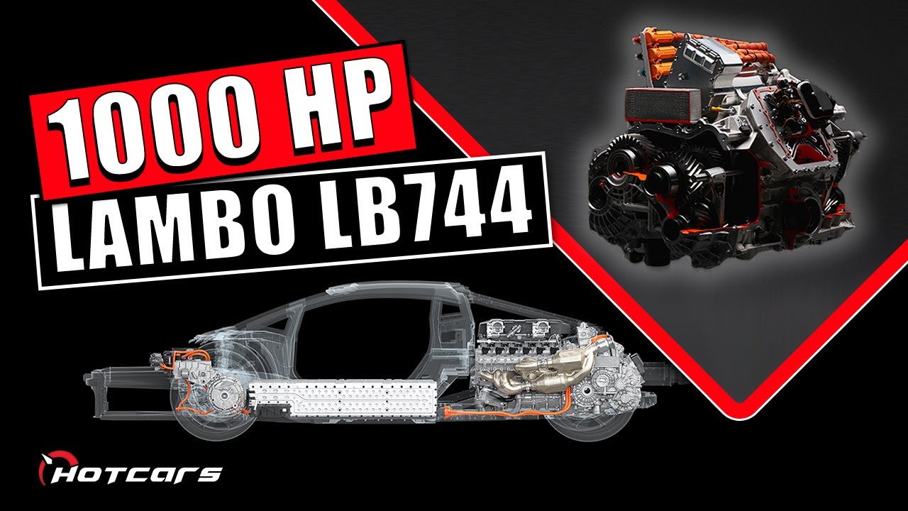 Lamborghini LB744 Hybrid announced - the Revuelto - a 1000 hp electric ...