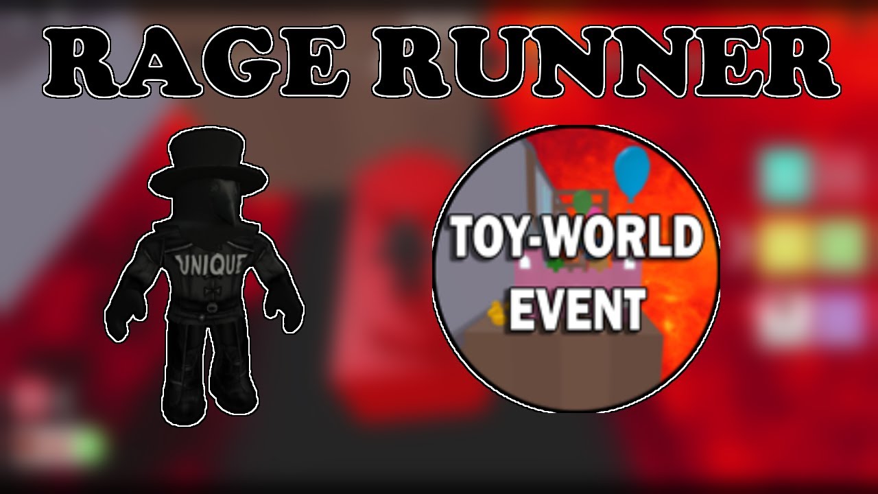 Beating the TOY EVENT on RAGE RUNNER | Roblox Rage Runner - YouTube
