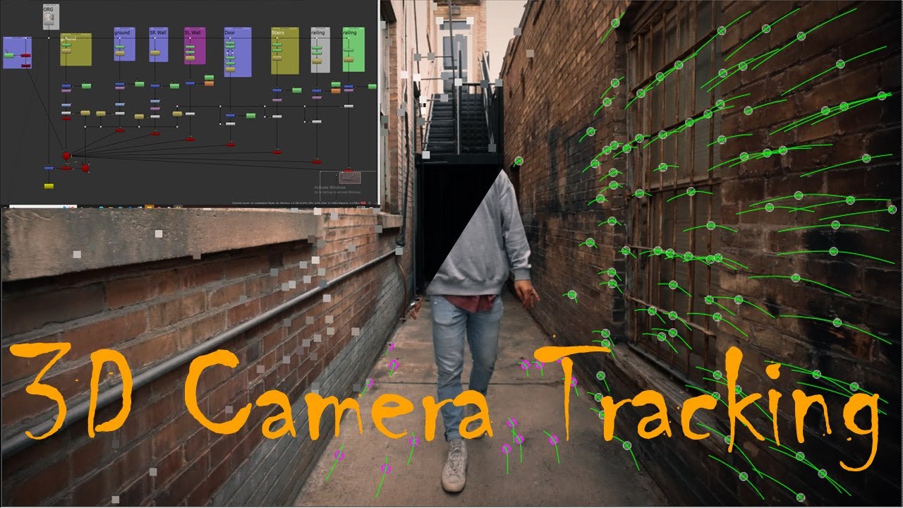 Nuke Tutorial 3d Camera Tracking And Projection Hindi Class 19 6056