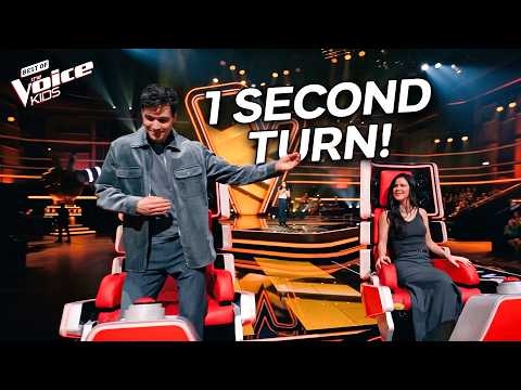 Speedrun Chair Turns That Shocked The Entire World | The Voice Kids