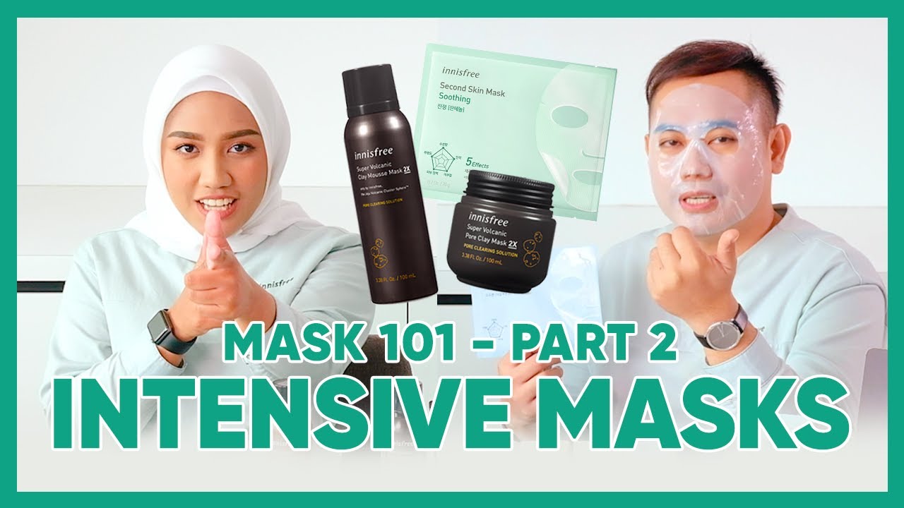 innisfree Mask 101 | Part 2: Solving Your Skin Concerns - YouTube