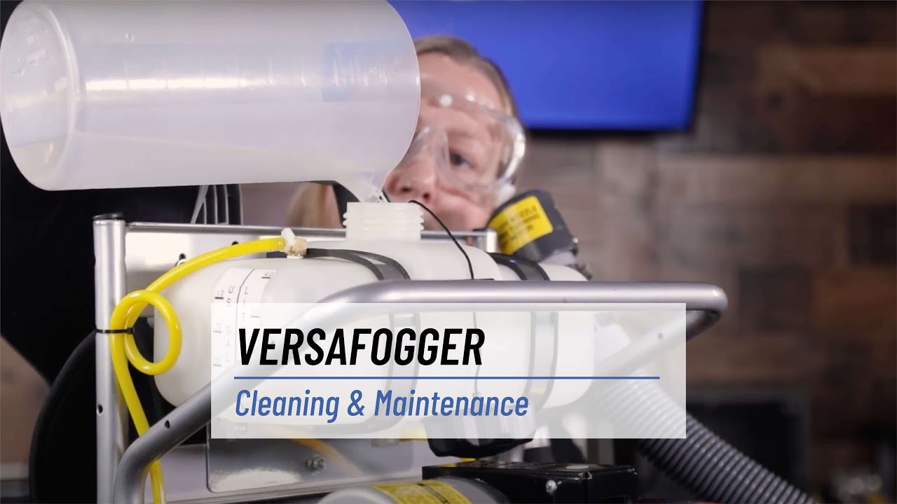 How to Clean & Maintain B&G VersaFogger - YouTube