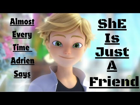 Miraculous Ladybug Every time Adrien and Marinette says she’s\ he’s ...