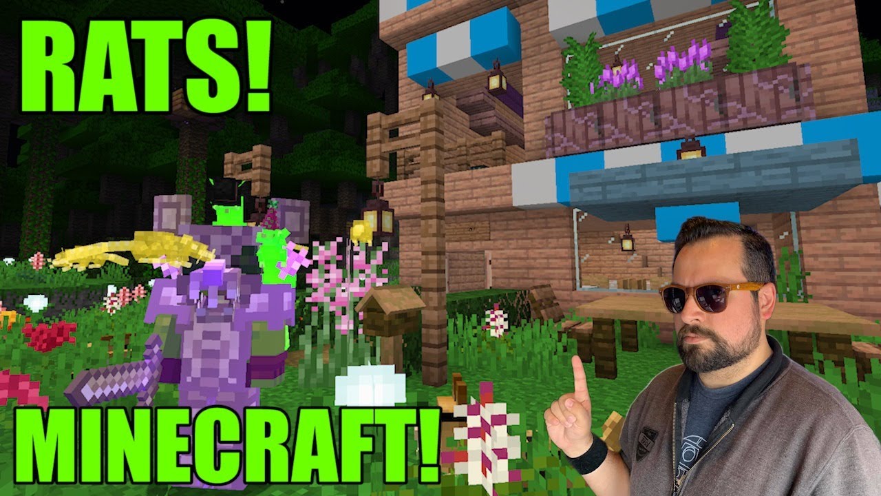 Minecraft "RATS" and Ratlantis Mod! - YouTube