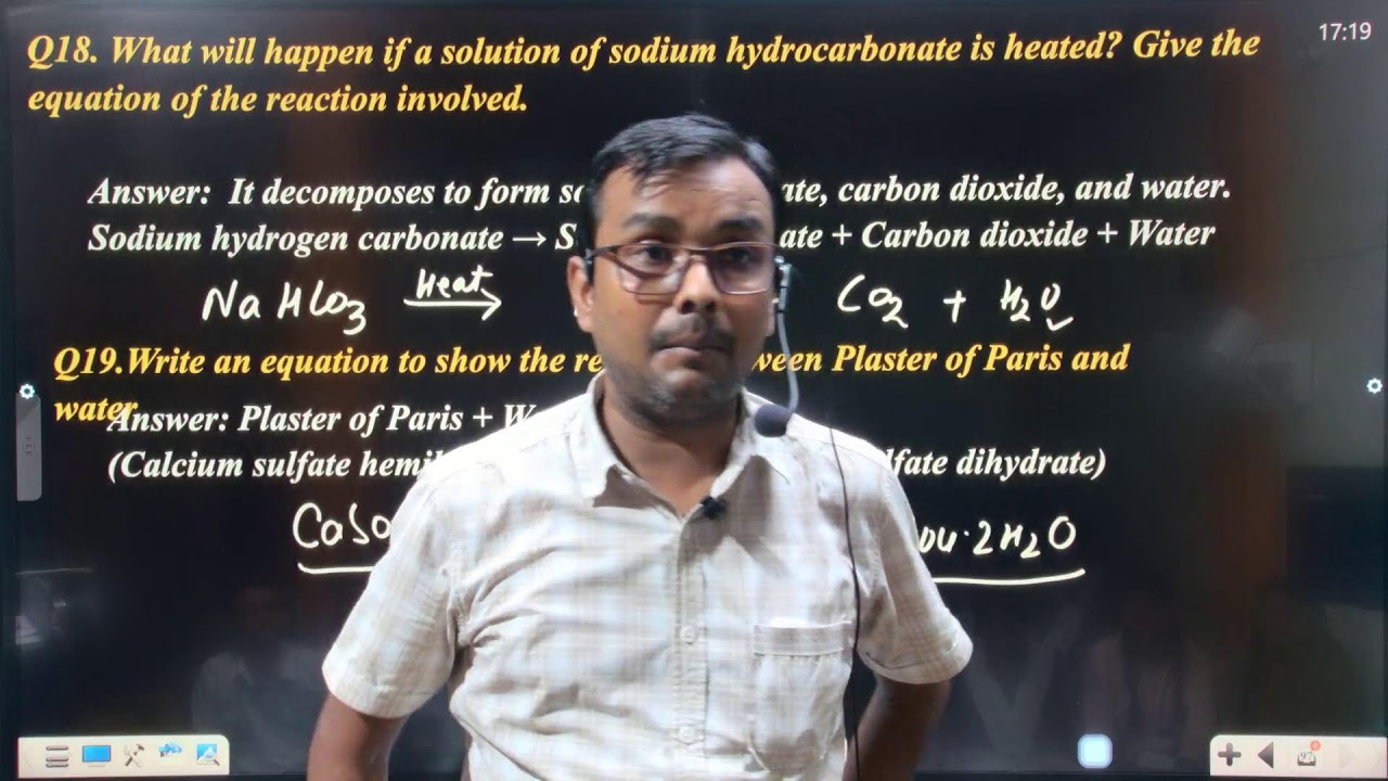 Class 10 Chemistry Chapter 2 LIVE | Index Questions Explained | Acids ...