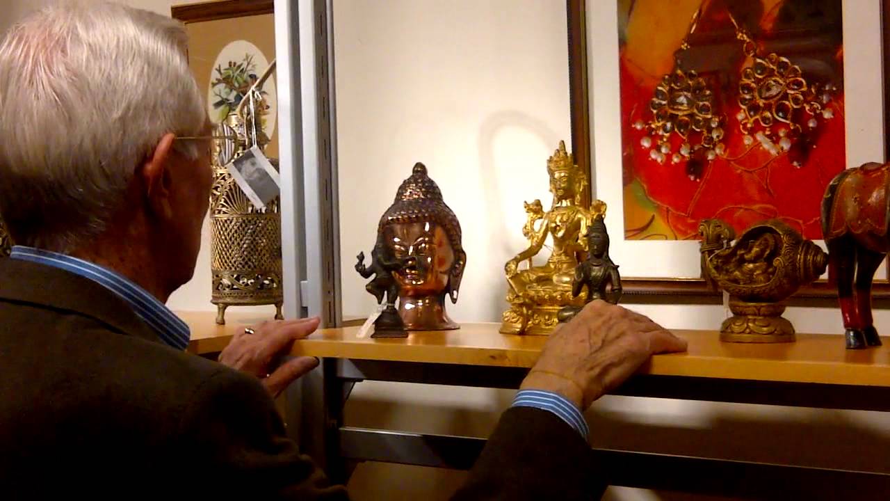 Ed Messerly at Sudha's Treasures - YouTube