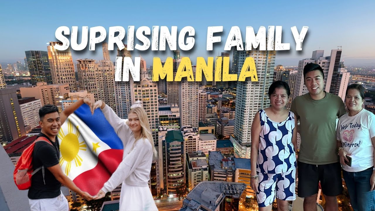 We are BACK in the PHILIPPINES! (Surprising Family in Manila) - YouTube