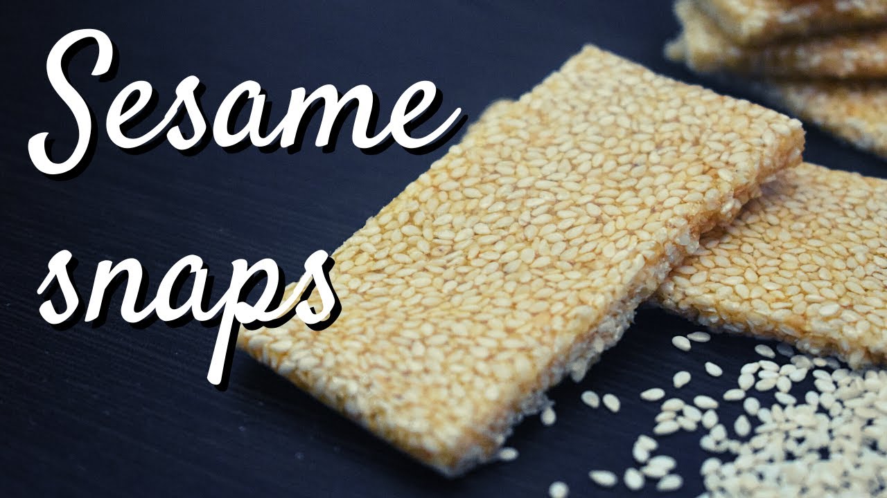 Sesame Snaps with honey - YouTube