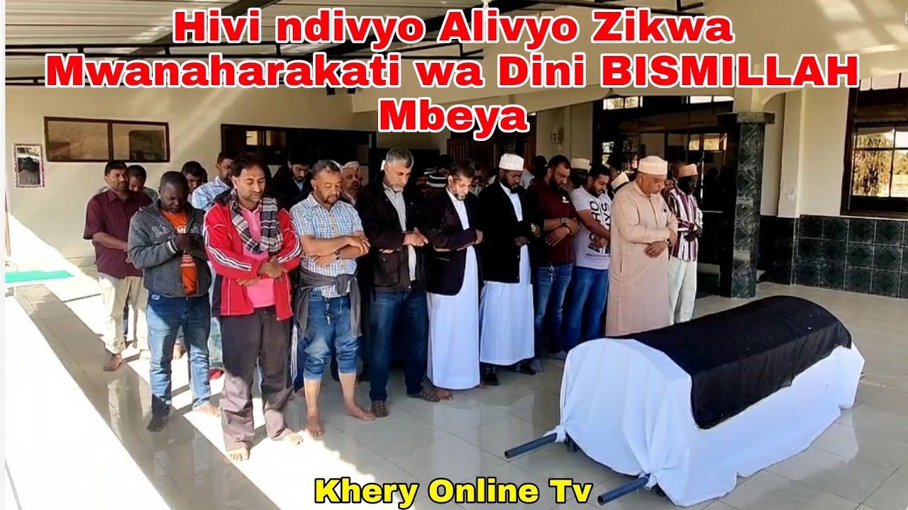 Kumbu Kumbu ya Msiba wa Mwanaharakati wa Dini ya Kiislam Mbeya, BWANA ...