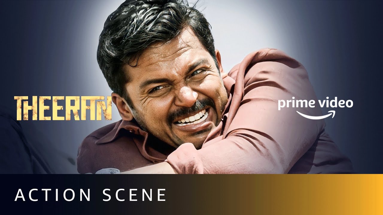 Will Karthi Catch The Gang Leader? | Theeran | Bus Chase Scene | Prime ...