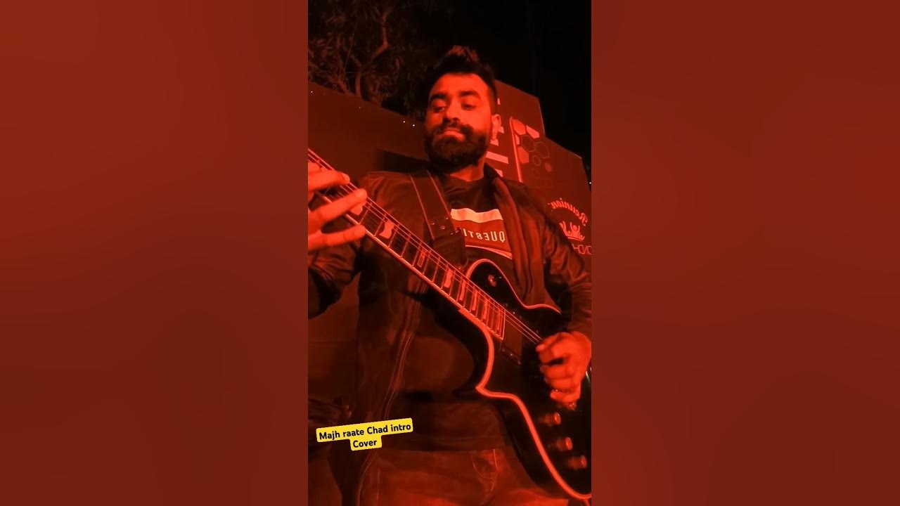 Majh Raate Chad intro Cover #shorts #guitaristtanmoy #music - YouTube