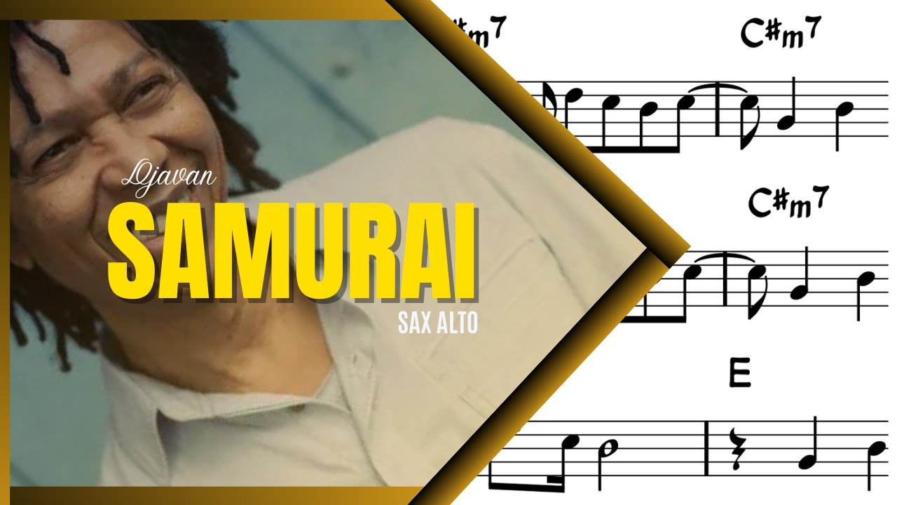SAMURAI DJAVAN | Sax Alto Partitura e Playbacks | MPB - YouTube
