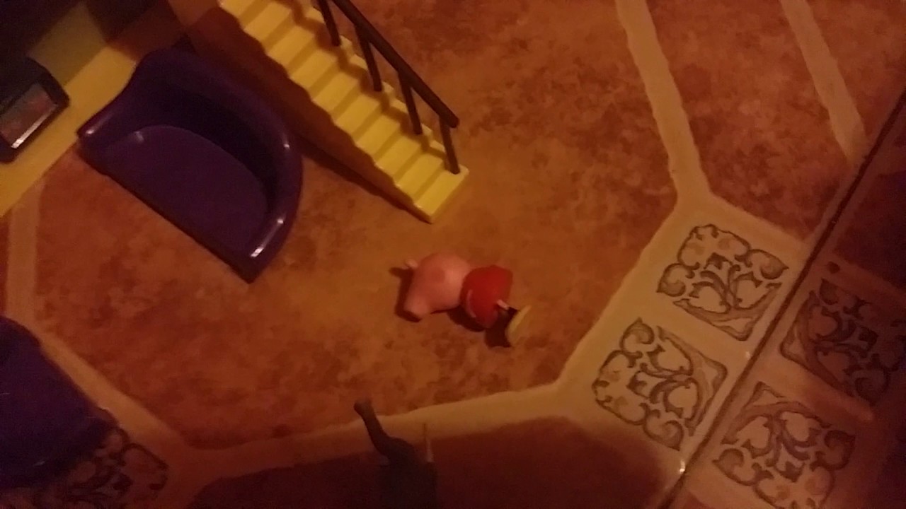 💔 PEPPA PIG 💔 Peppa se cae por las escaleras - YouTube