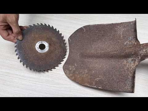 Don't throw away that old shovel! Turn it into a million-dollar tool/ great idea.