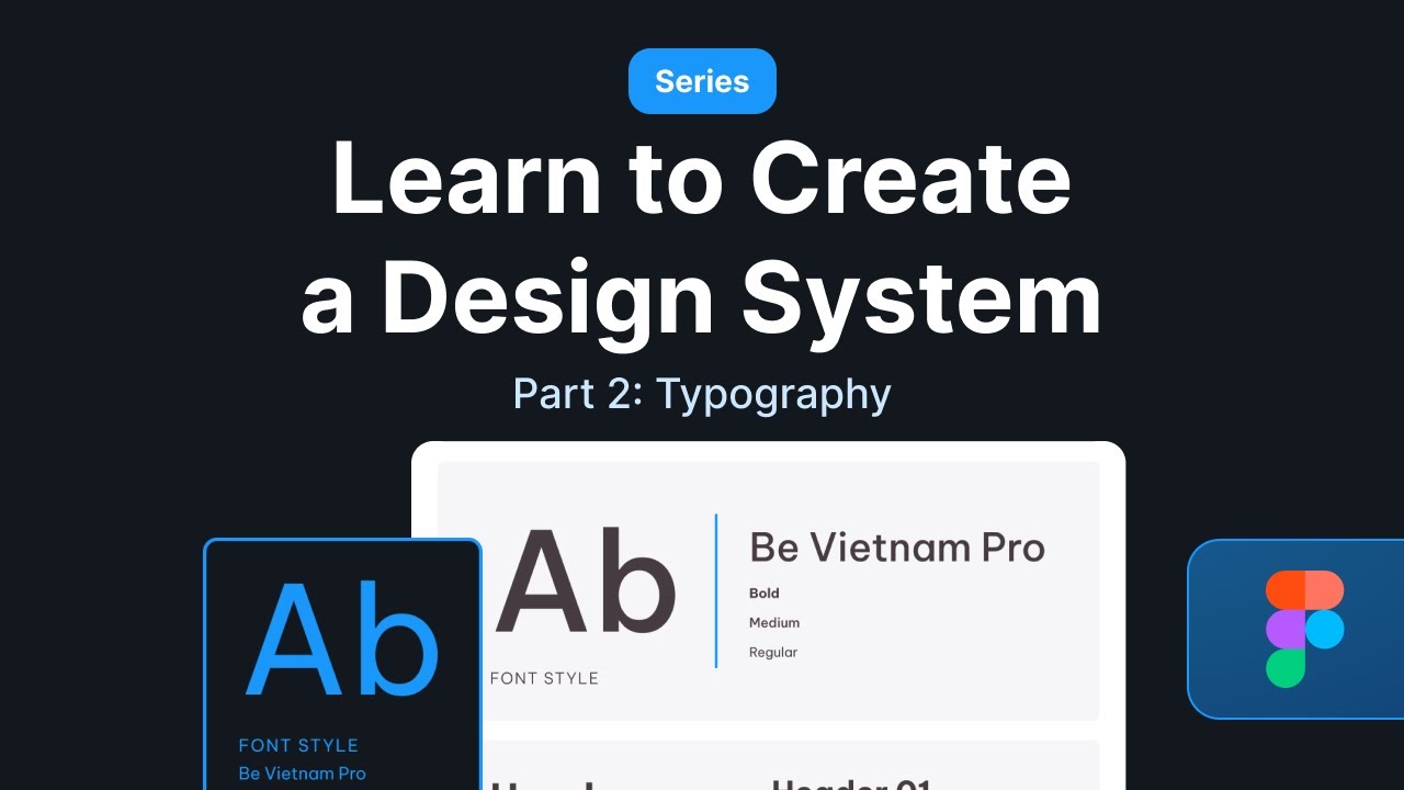 Design System Series: Create Typography Styles in Figma ️ - YouTube
