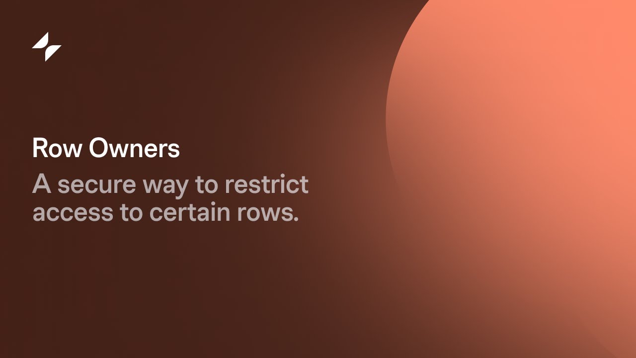 Manage App Privacy with Row Owners in Glide | No Code Tutorial | Glide ...