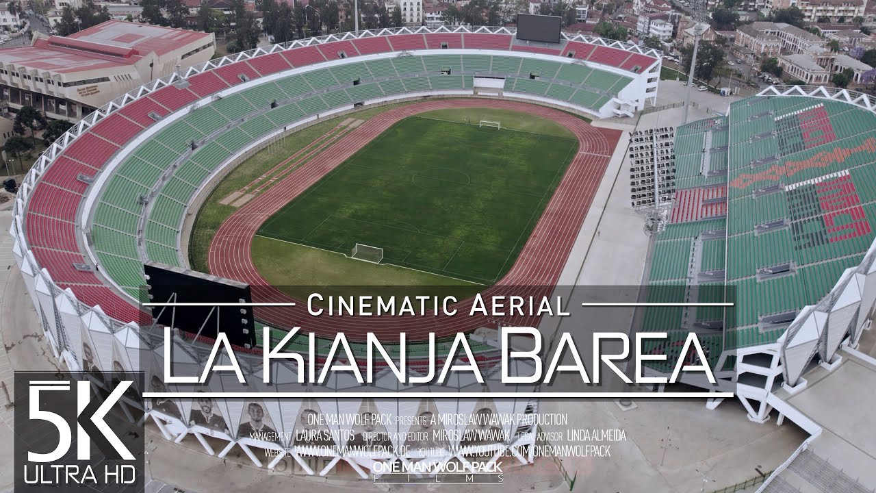 【5K】🇲🇬 Madagascar National Stadium from Above 🔥 KIANJA BAREA MAHAMASINA ...