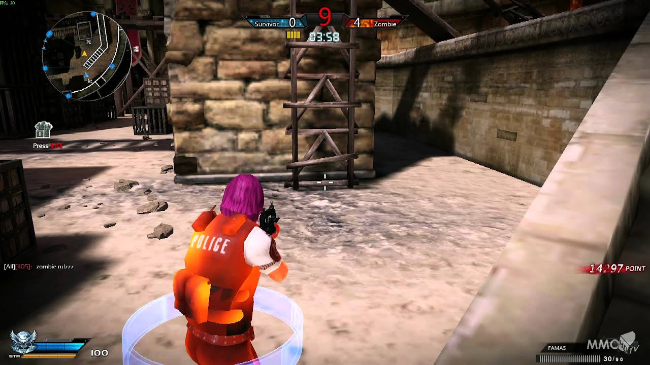 Absolute force online - Zombie mode gameplay - MMO HD TV (1080p) - YouTube