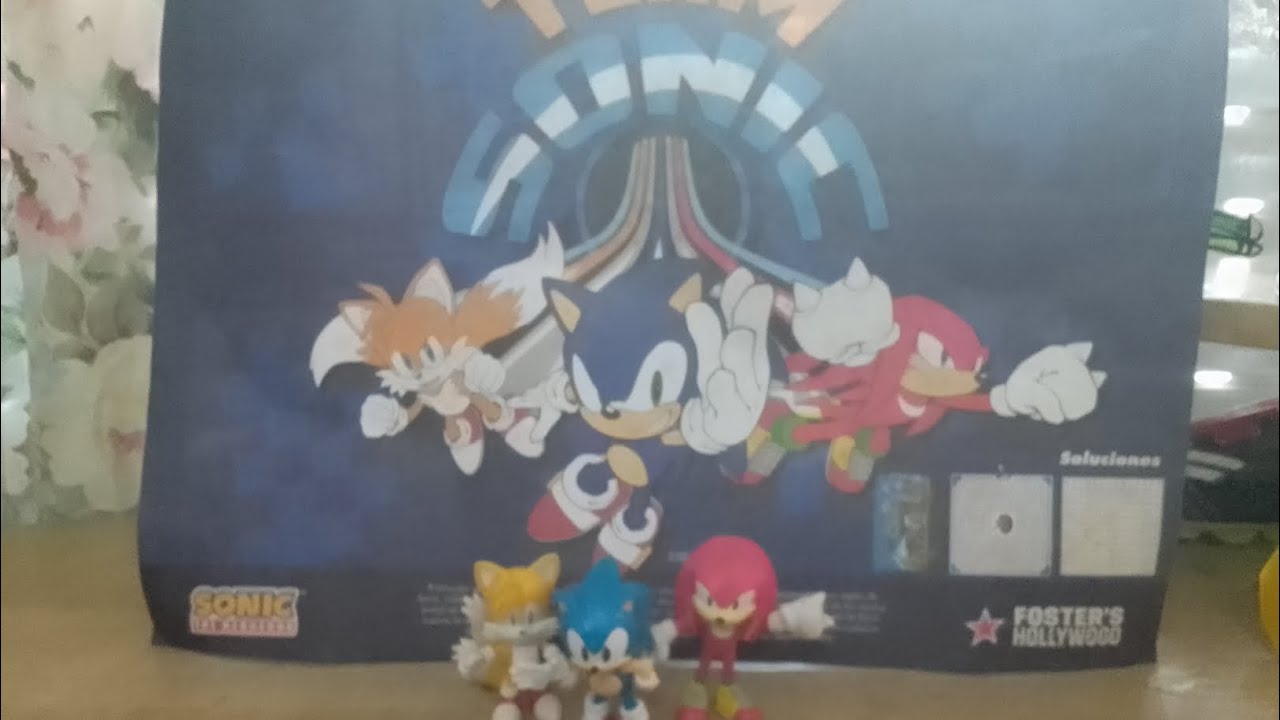 Una review de una "revista" de sonic de la marca Foster's Hollywood ...